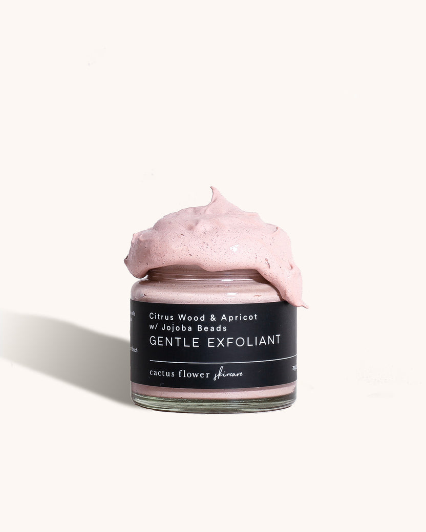 Physical Facial Exfoliant | Gentle Exfoliant | Cactus Flower Skincare ...