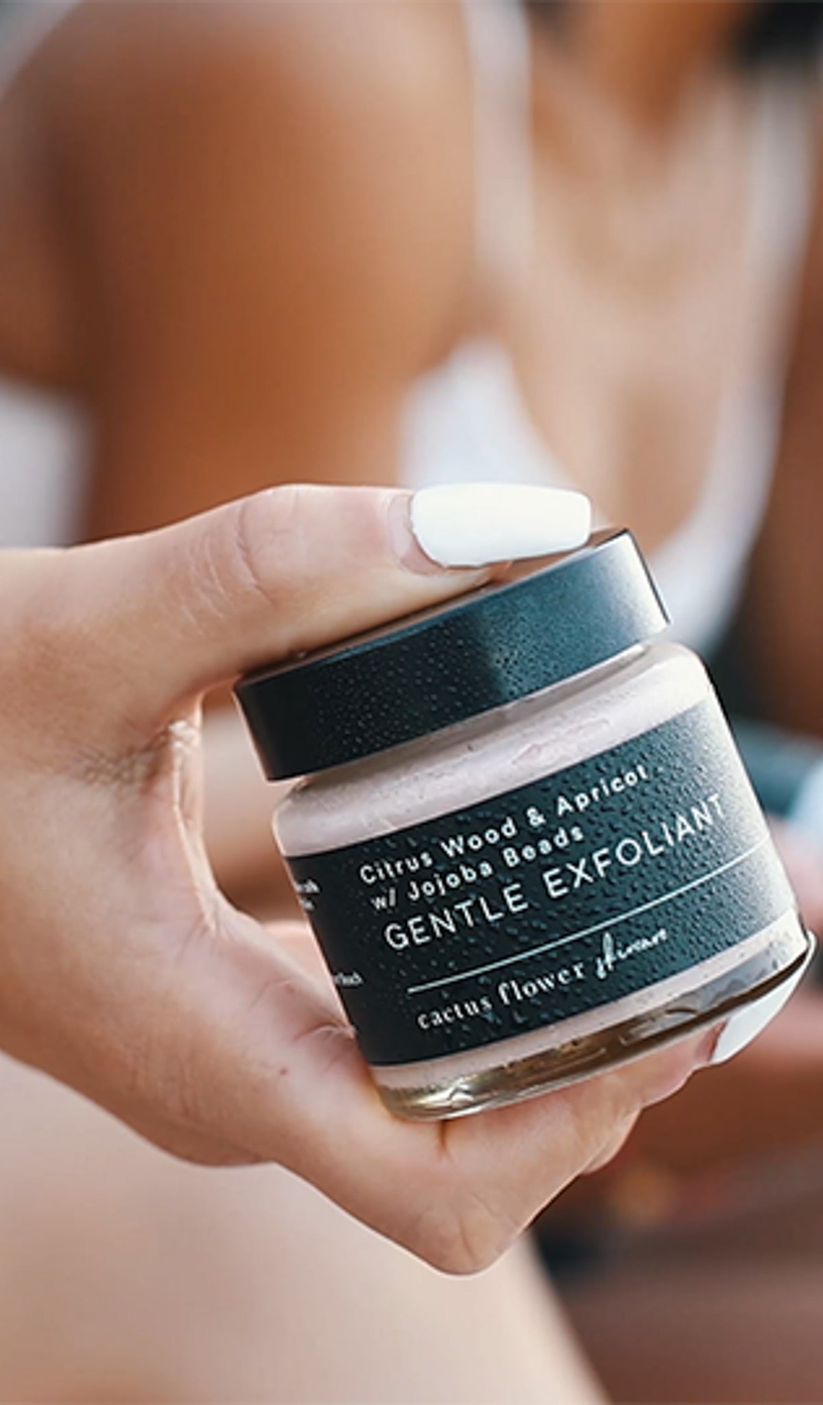 Physical Facial Exfoliant | Gentle Exfoliant | Cactus Flower Skincare ...